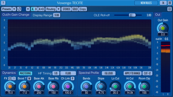 Voxengo AnSpec - Analog Spectrum Analyzer Plugin VST, AU, AAX