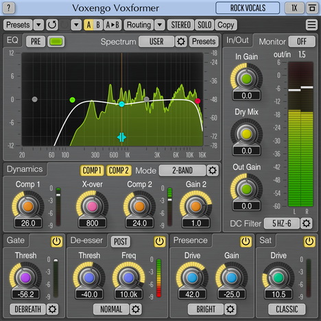 Voxengo Stereo Touch - Stereo-Widener Audio Effect Plugin VST, AU, AAX