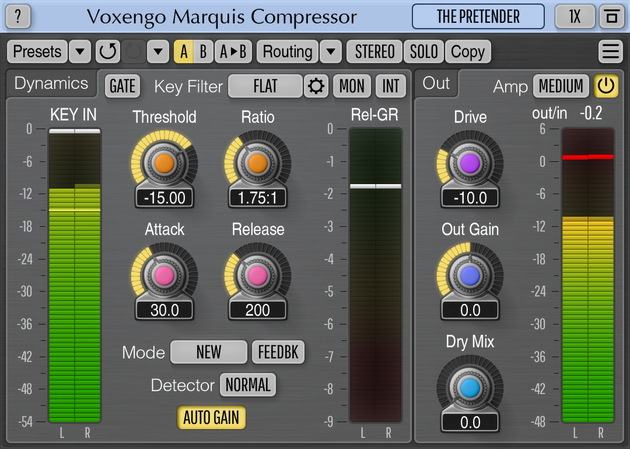 Voxengo Marquis Compressor - Tube Compressor Plugin, Universal VST, AU, AAX