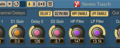 Voxengo Stereo Touch - Free Stereo-Widener Effect Plugin VST, AU, AAX