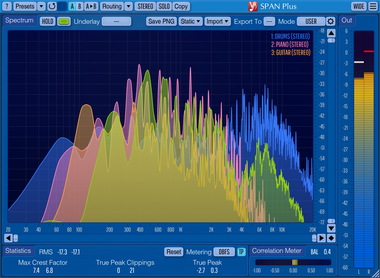 Voxengo Correlometer - Multi-Band Correlation Meter Plugin VST, AU, AAX