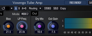 Voxengo Tube Amp - Free Tube/Valve Overdrive Plugin VST, AU, AAX