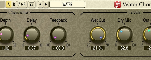 Voxengo Water Chorus - Watery Stereo Chorus Plugin VST, AU, AAX