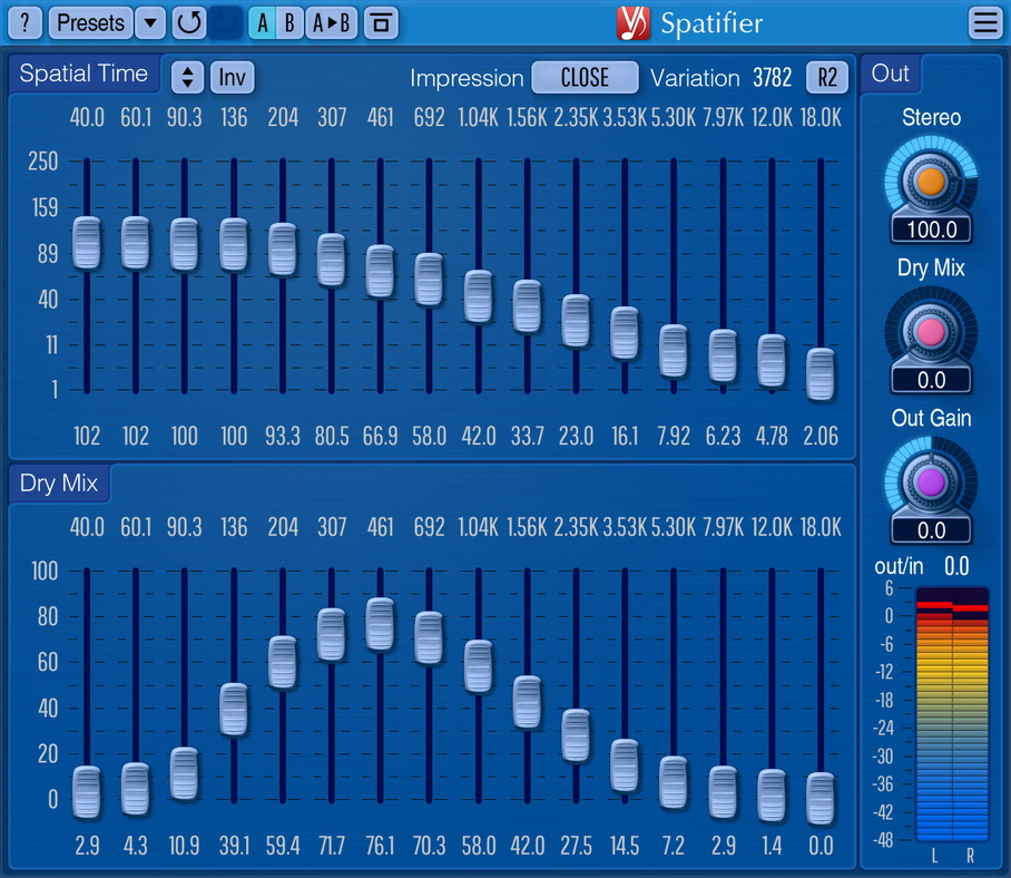 Voxengo Spatifier - Stereo-Widener Plugin, Mono-to-Stereo VST, AU, AAX