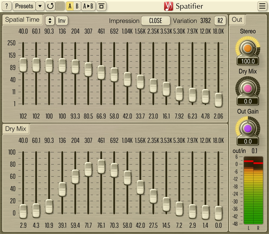Voxengo Spatifier - Stereo-Widener Plugin, Mono-to-Stereo VST, AU, AAX